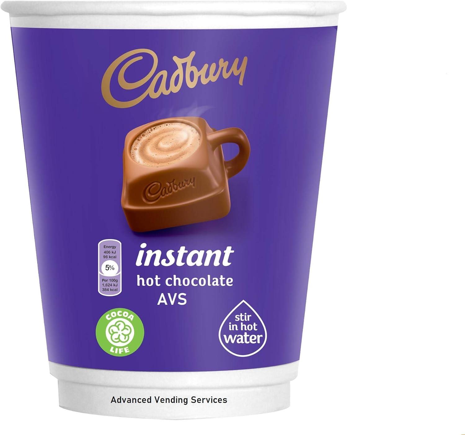 AVS hot Chocolate drink 2GO 12OZ Fresh Foil Seal INCUP Smooth & Creamy ...