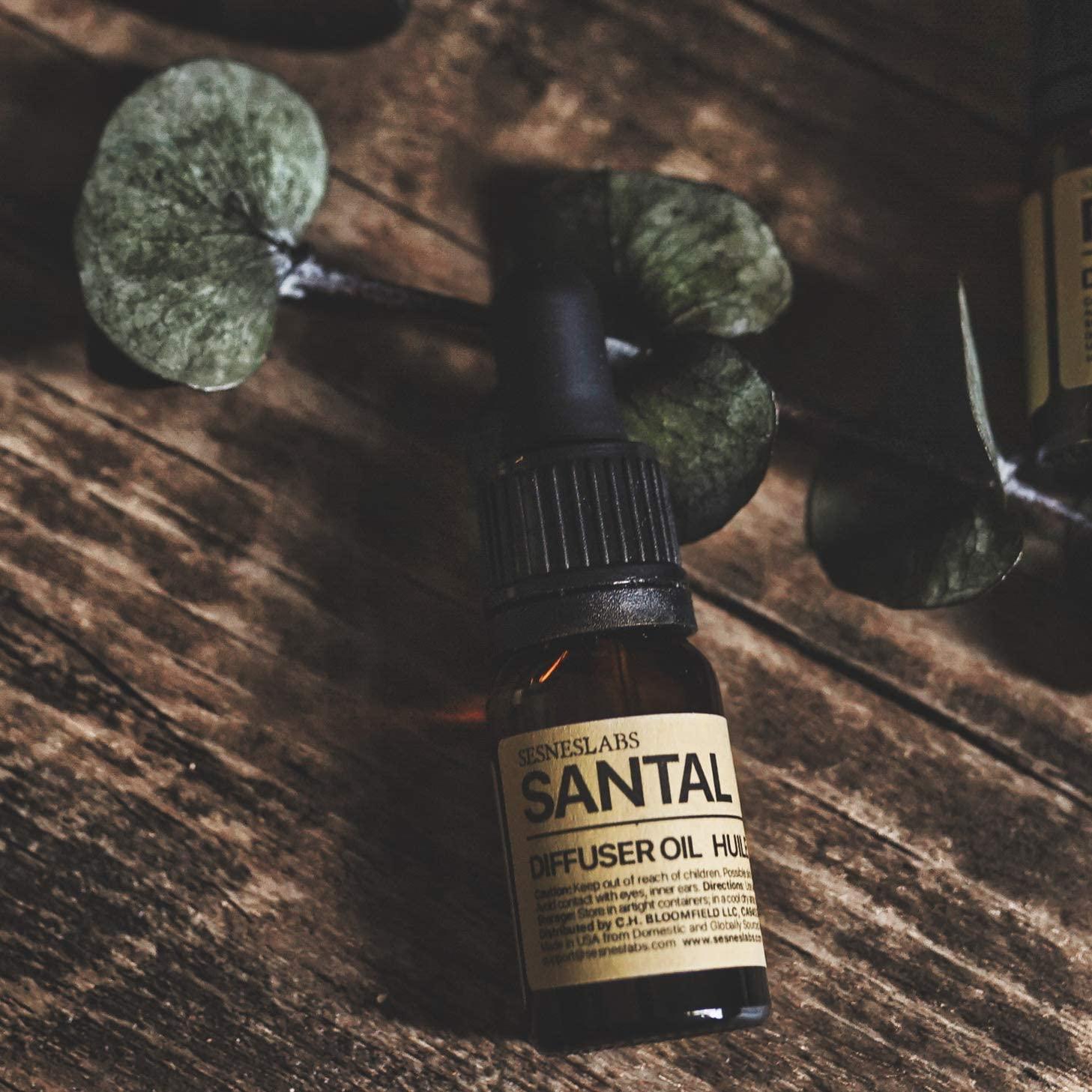 Luxury Santal Diffuser Oil - Amber, Coco Vanilla, Cedar, Sandalwood ...