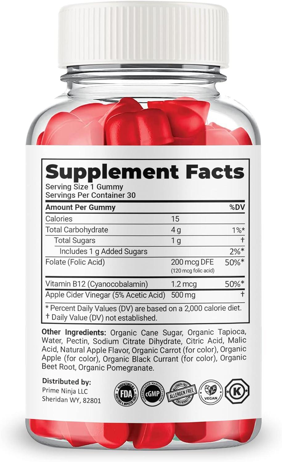 Lifetime Keto Acv Gummies Ingredients
