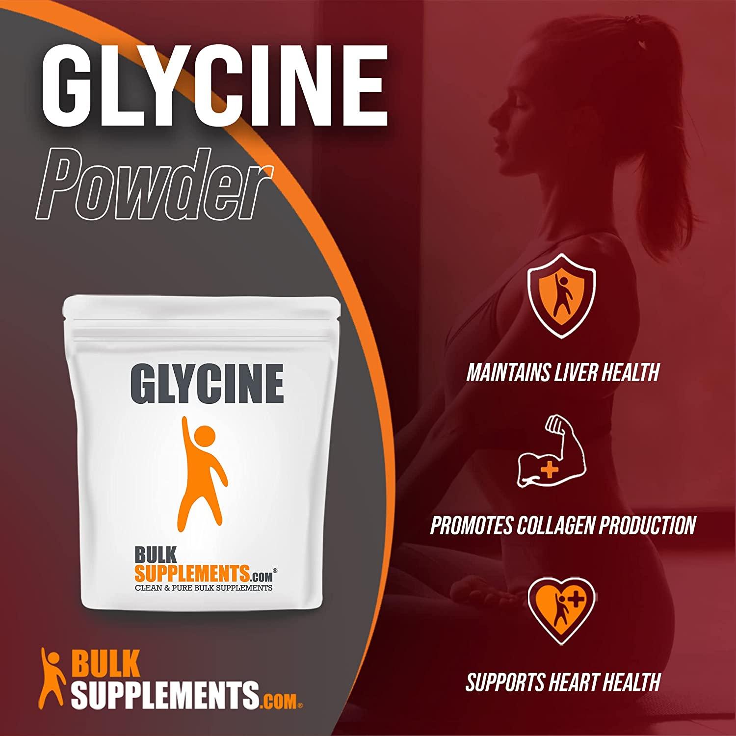 Glycine Powder 1kg - Amino Acid & ATP Nutritional Supplement ...