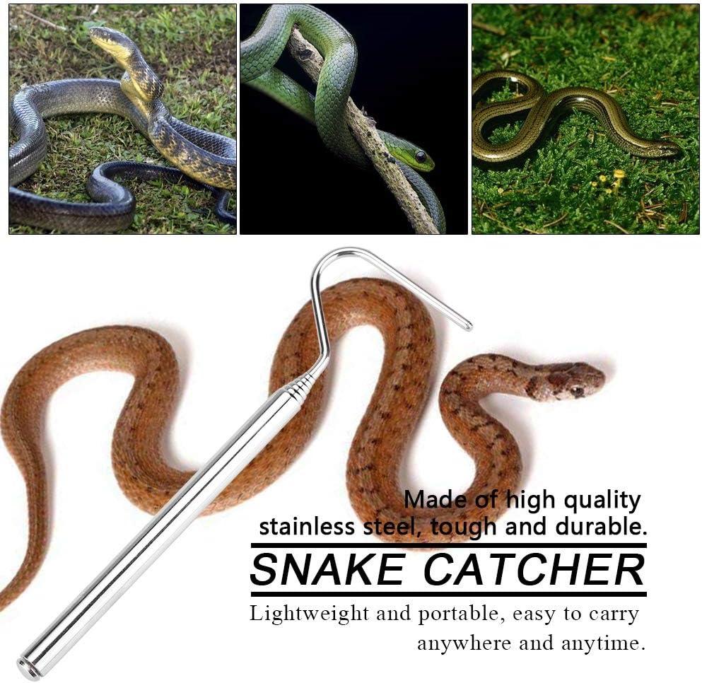 ViaGasaFamido Snake Hook Stainless Steel Extensible Telescoping Snake ...