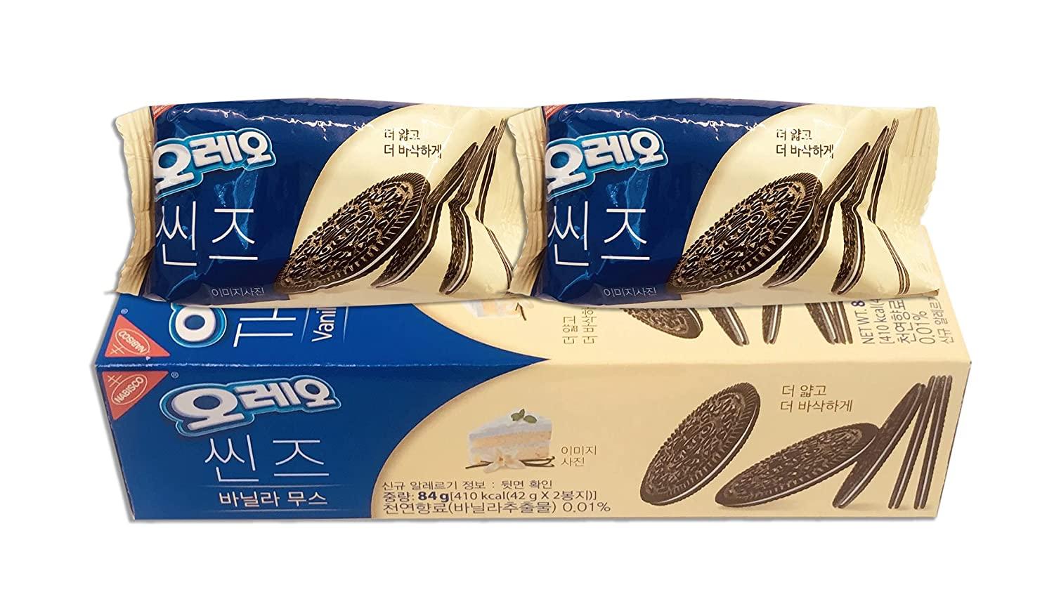 Oreo Cookies Snack Sandwich Crackers - Korean Exclusive 6 Pack ...