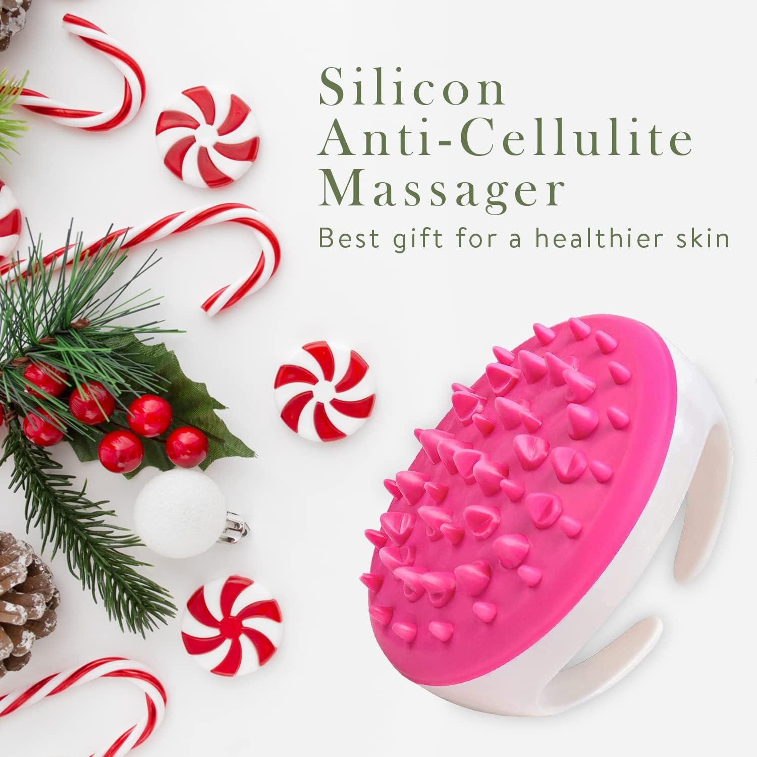Avalon Anti Cellulite Massager & Exfoliating Body Brush - Pink ...