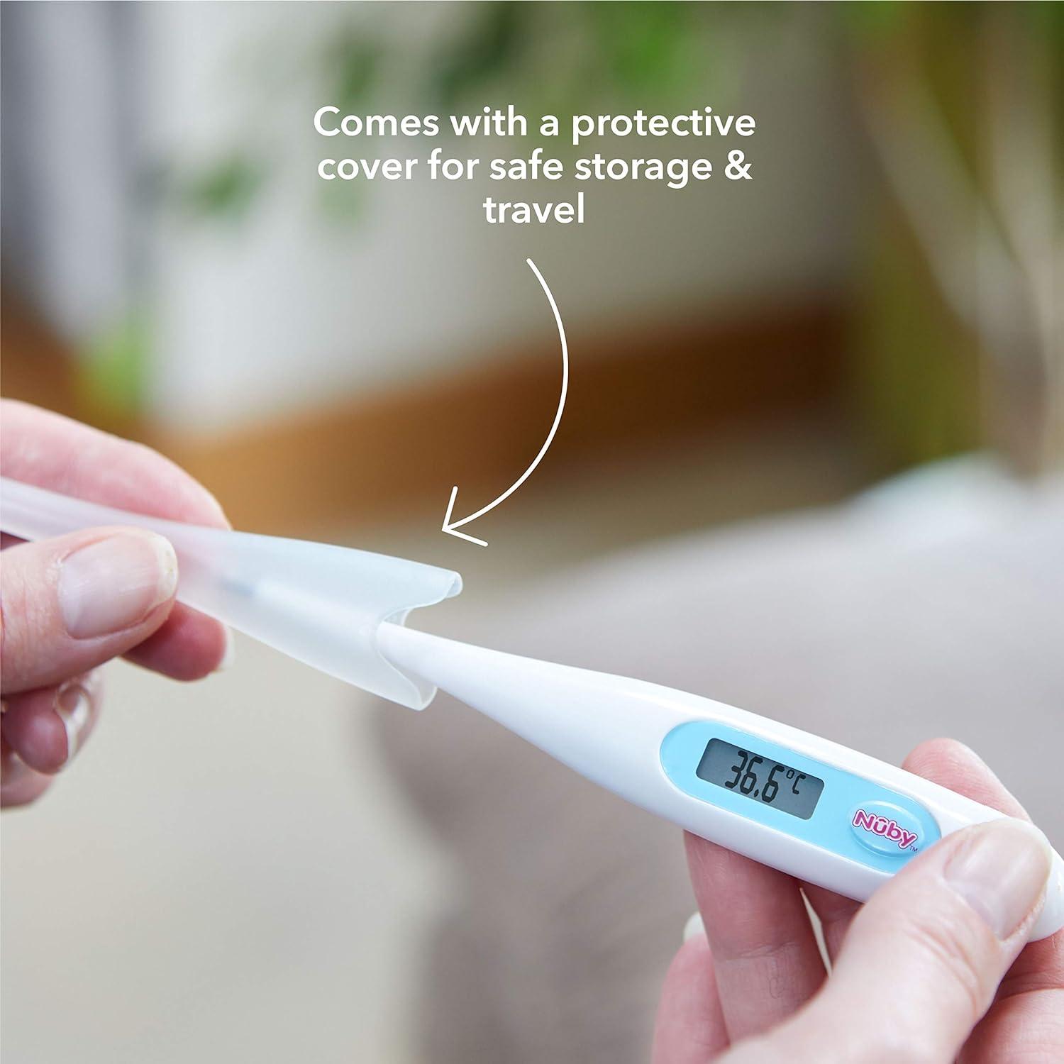 Nuby Digital Thermometer - Fast and Accurate Temperature Readings | Buy ...