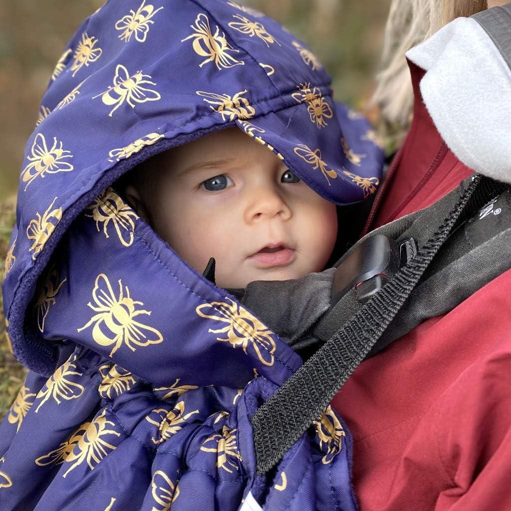 BundleBean - Babywearing Fleece Lined Cover - Waterproof Cover for All ...