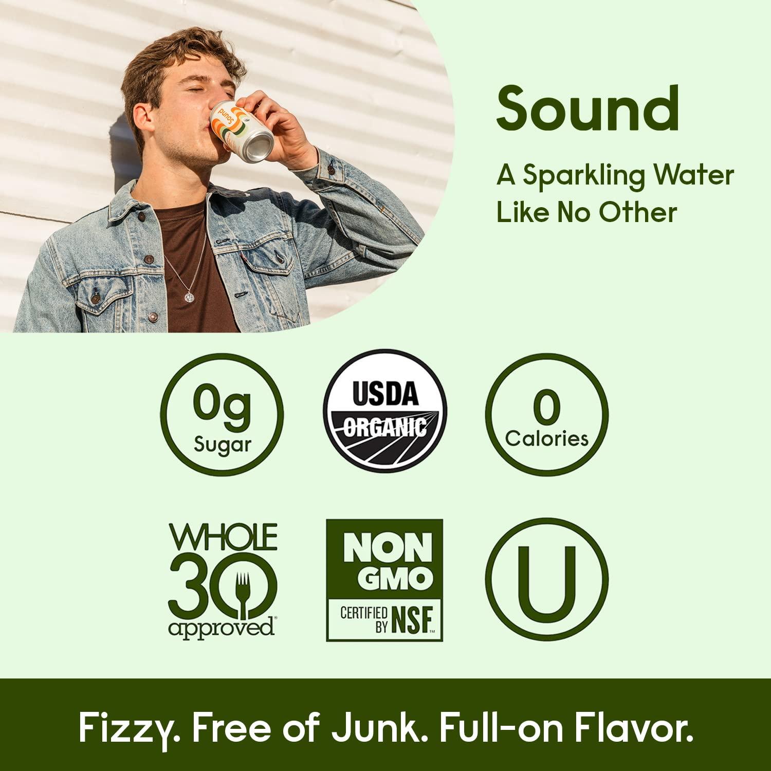 Organic Tea & Botanicals Sparkling Water Variety Pack - Unsweetened ...