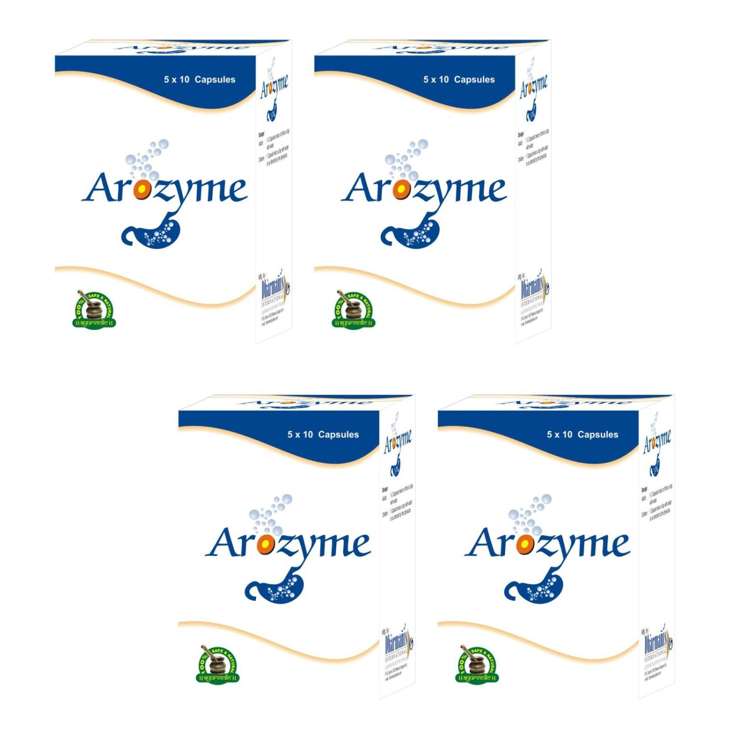 Arozyme Constipation & Gas Relief - Bloating & Digestion Support - 200 ...