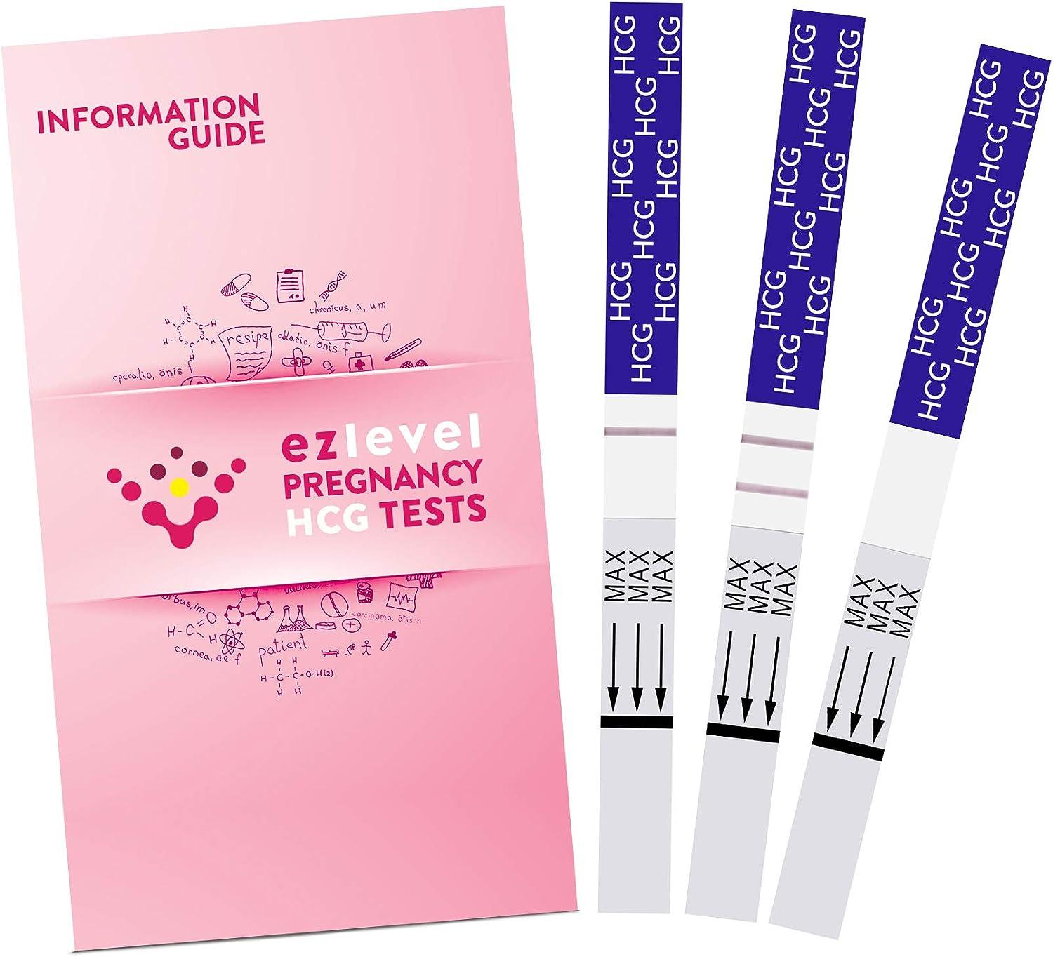 EZ Level Pregnancy Test Strips - 30 Count Pack for Accurate Results ...