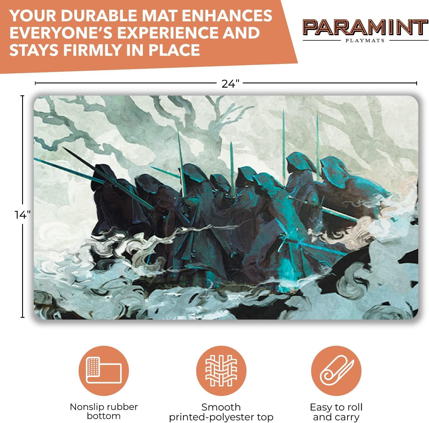Paramint The Nine (Stitched) Playmat - LOTR Lord of The Rings Design ...