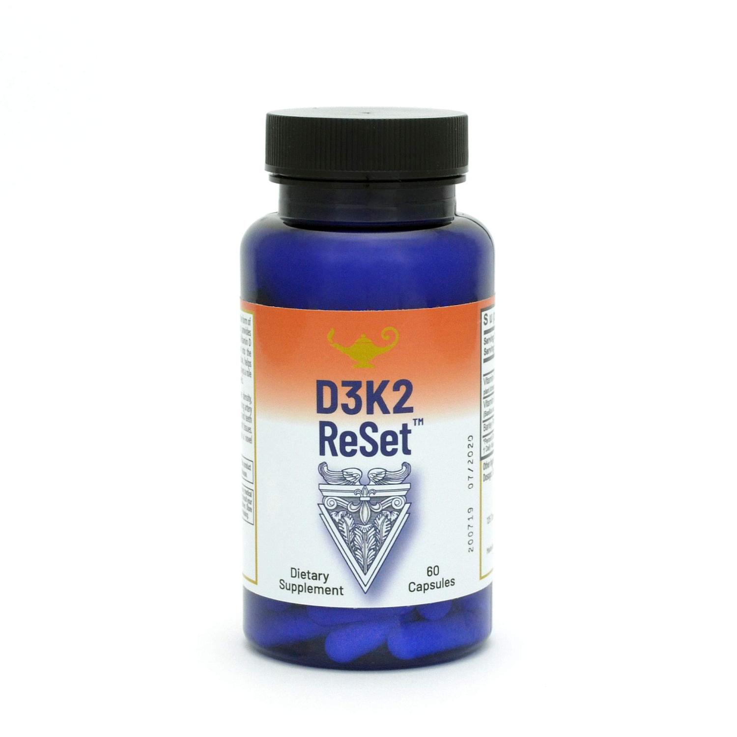 RnA ReSet D3K2 Reset 4000 IU Vitamin D Supplement 60 Capsules | Buy Now ...