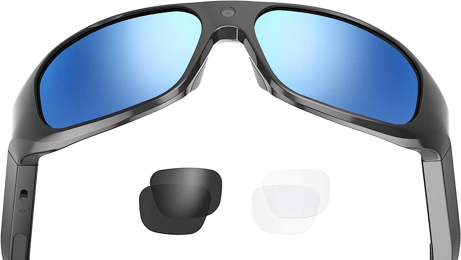 OhO 4K Ultra HD Camera Glasses 128GB - Smart Glasses with UV400 ...