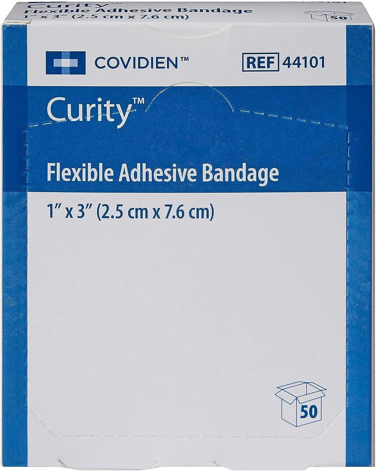 CURITY Flexible Fabric Band-Aid Type Bandage 1x3 Box | Buy Now with ...