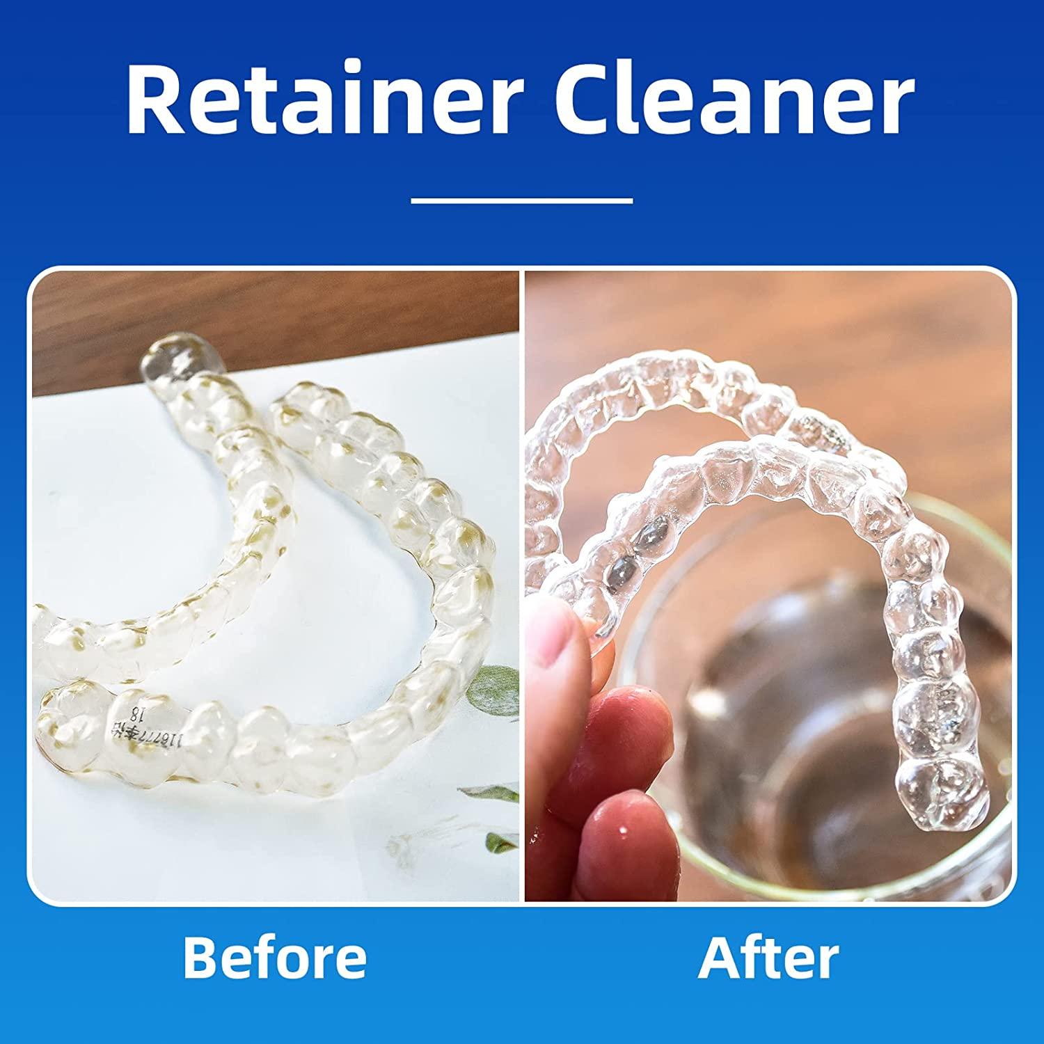 Retainer & Denture Cleaning Tablets - 36 Count Pack for Dental ...