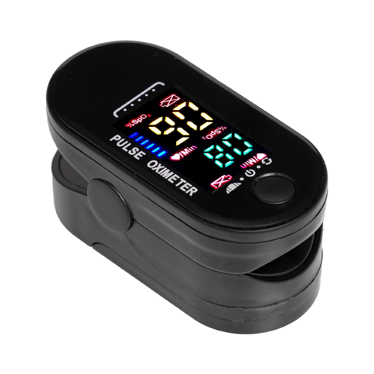 Pulse Oximeter Fingertip LED Display Blood Oxygen Monitor - UK Adults ...