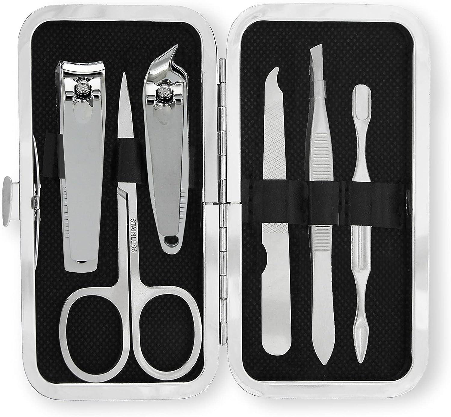 Amazon Basics Travel Manicure Kit - Essential Nail Care Set | Buy Now ...