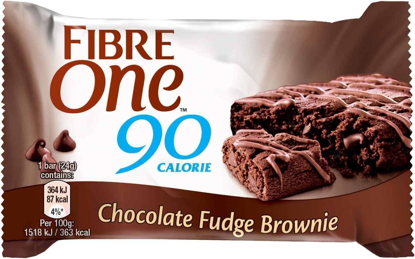 Fibre One 90 Calorie Chocolate Fudge Brownies - 12 Pack (288g) | Buy ...