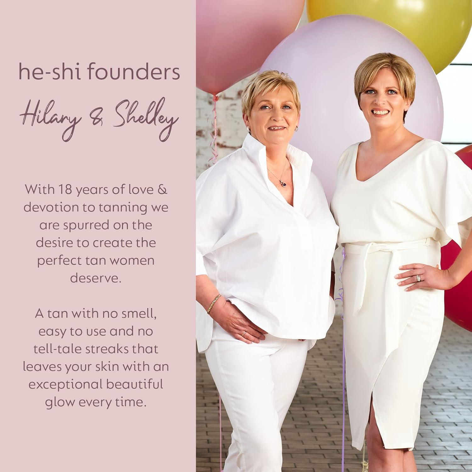 He-Shi Overnight Hyaluronic Tan Balm - Anti-Ageing Face Tanning Balm - Lavender Evening Skincare ...