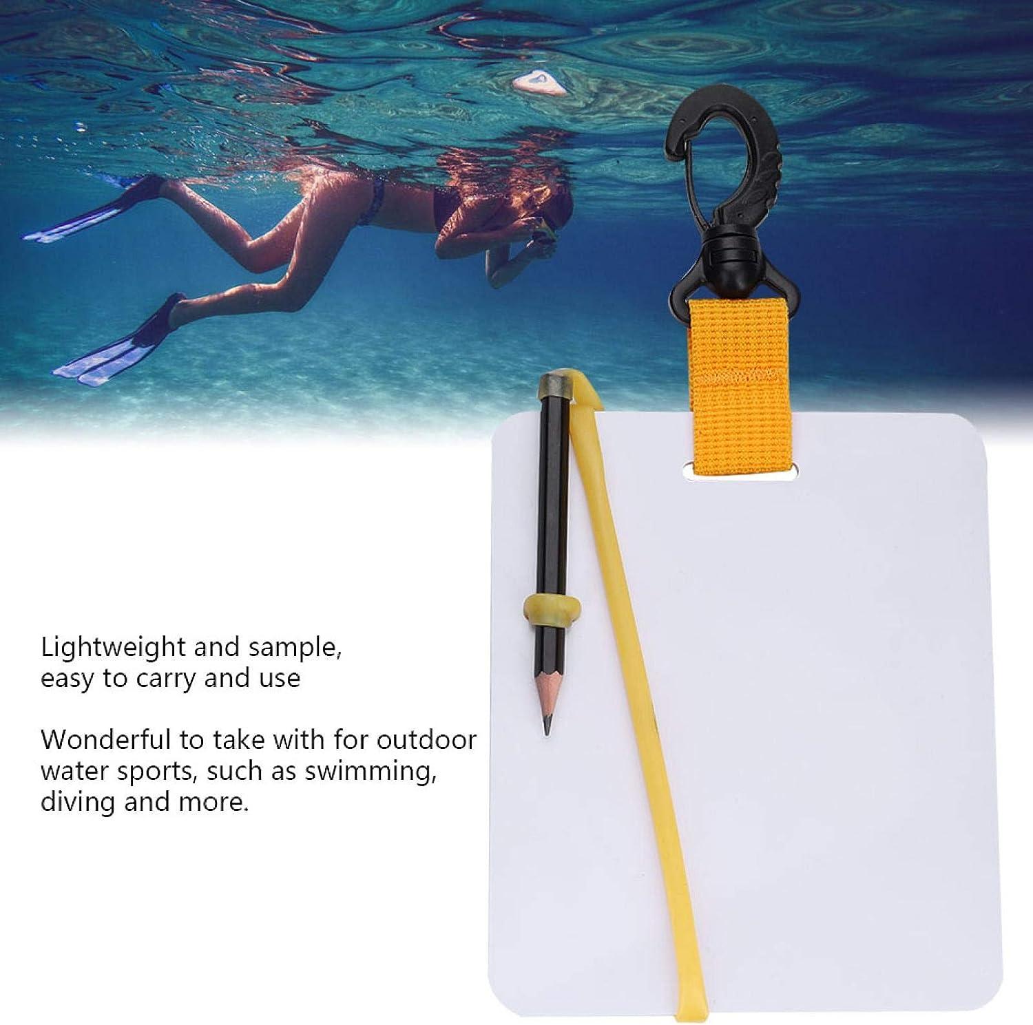 Keenso Dive Writing Slate - Waterproof Underwater Tablet with Pencil ...