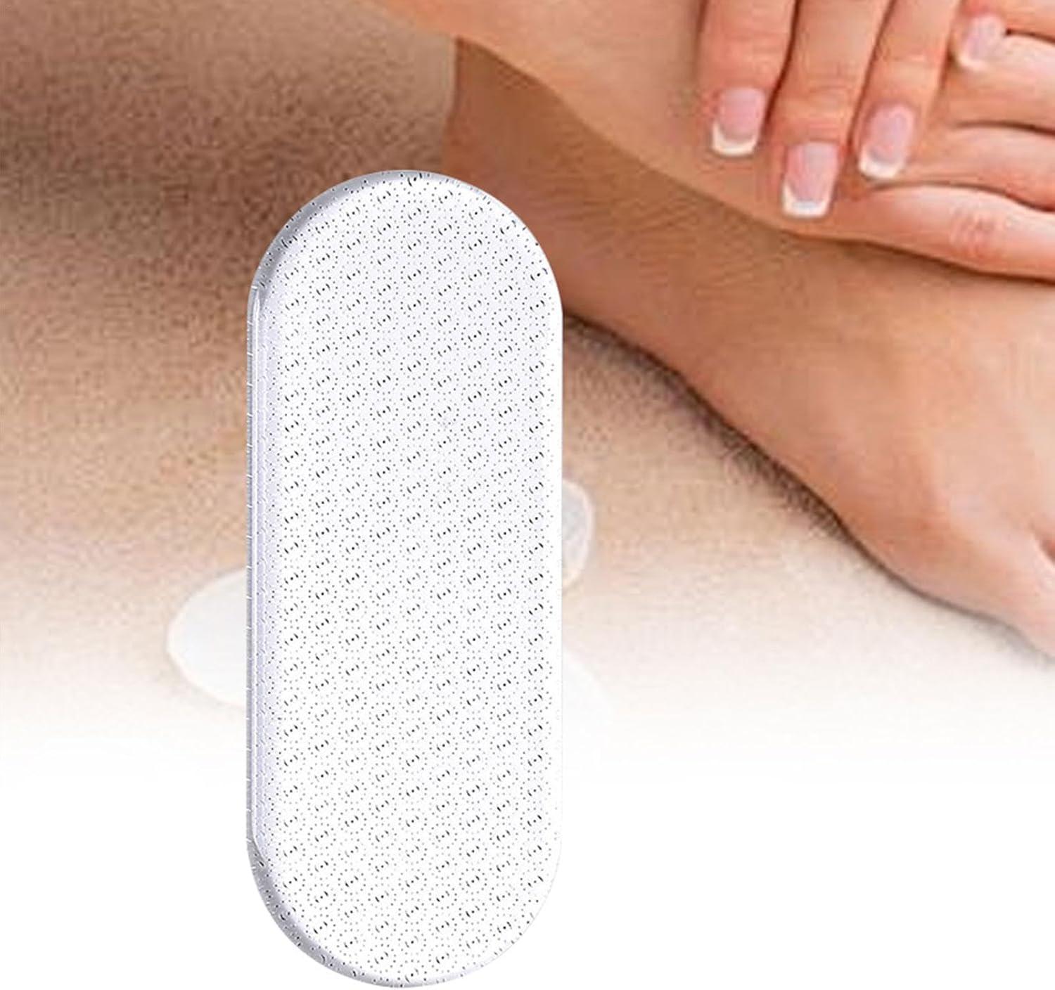 Heel Scrubber Clear Glass Foot File Pedicure Helper - Pedicure Foot ...