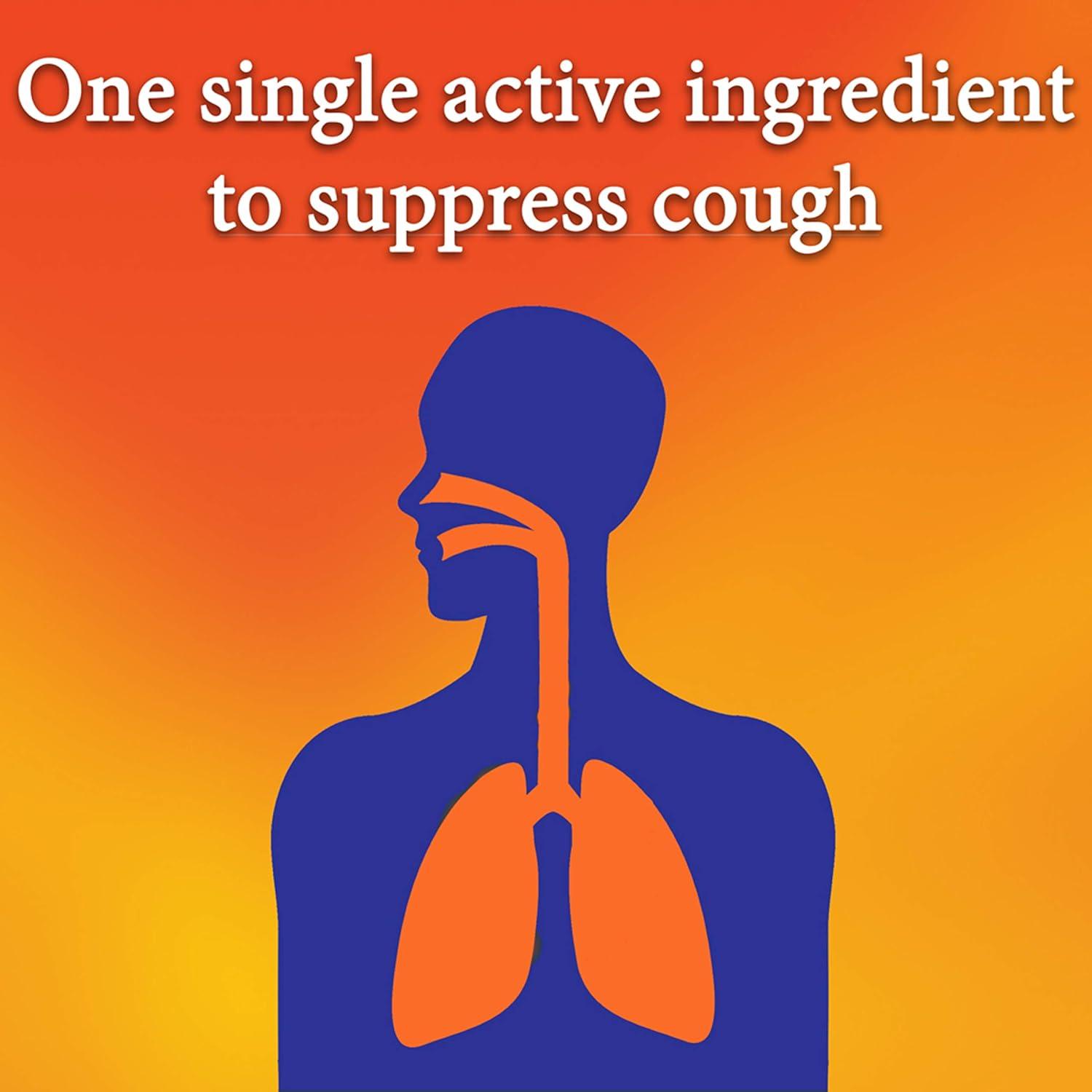 Delsym 12 Hour Cough Relief Liquid- Day Or Night Orange Flavor Cough ...