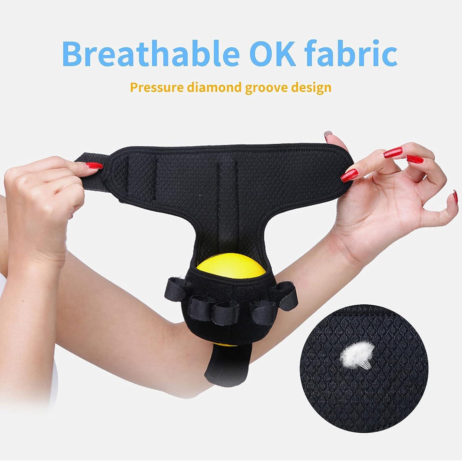 Large Anti-Spasticity Finger Grip Strength Ball - Hand Rehabilitation ...