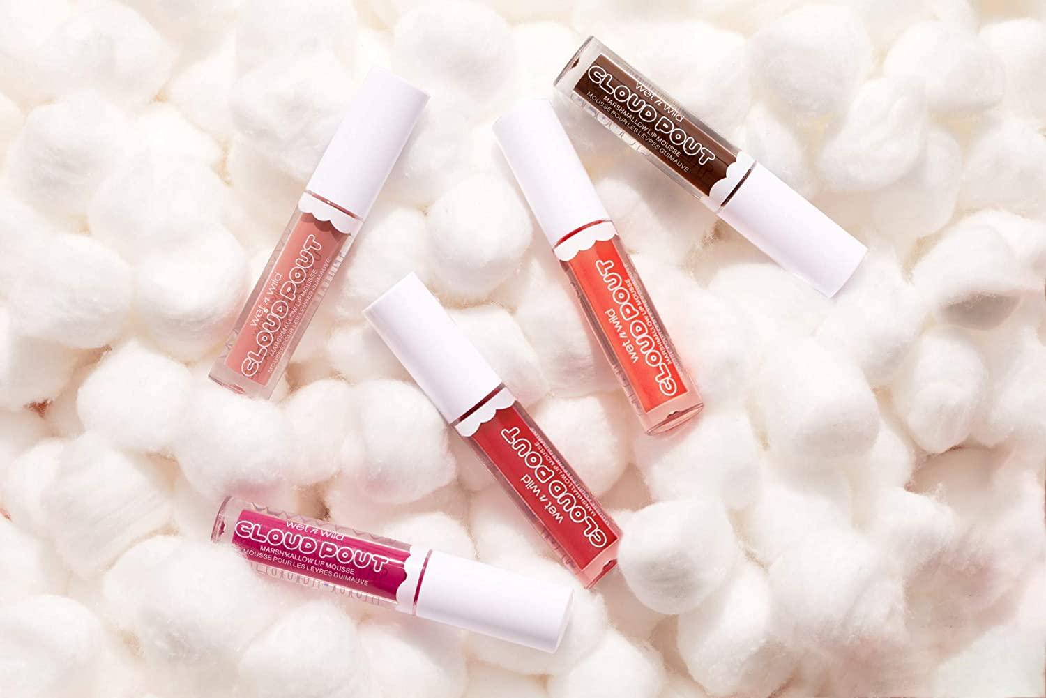 Wet n Wild Liquid Lipstick Cloud Pout Marshmallow Light Pink Cloud ...