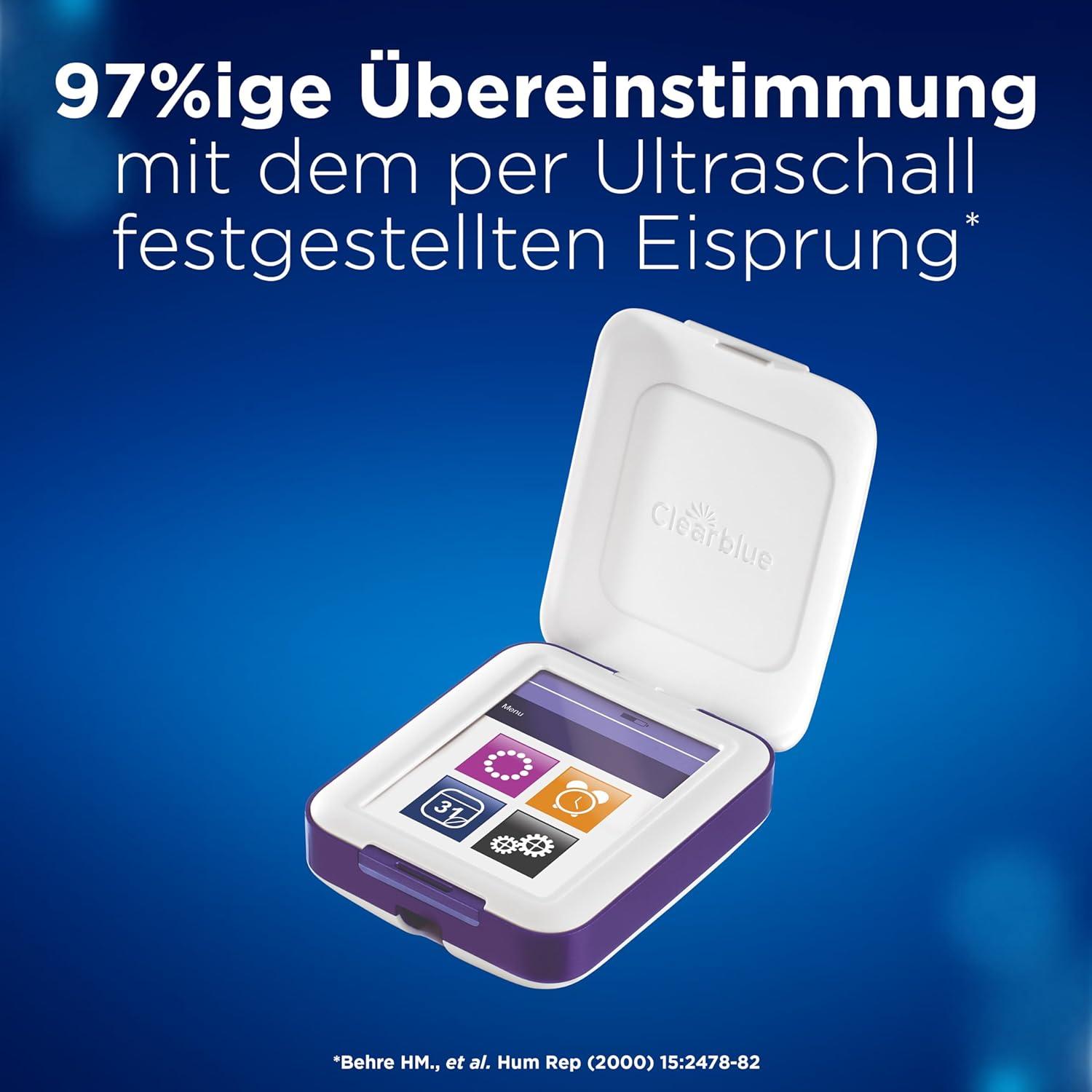 Clearblue Fertility Monitor Advanced Set - 1 Monitor + 33 Test Sticks ...