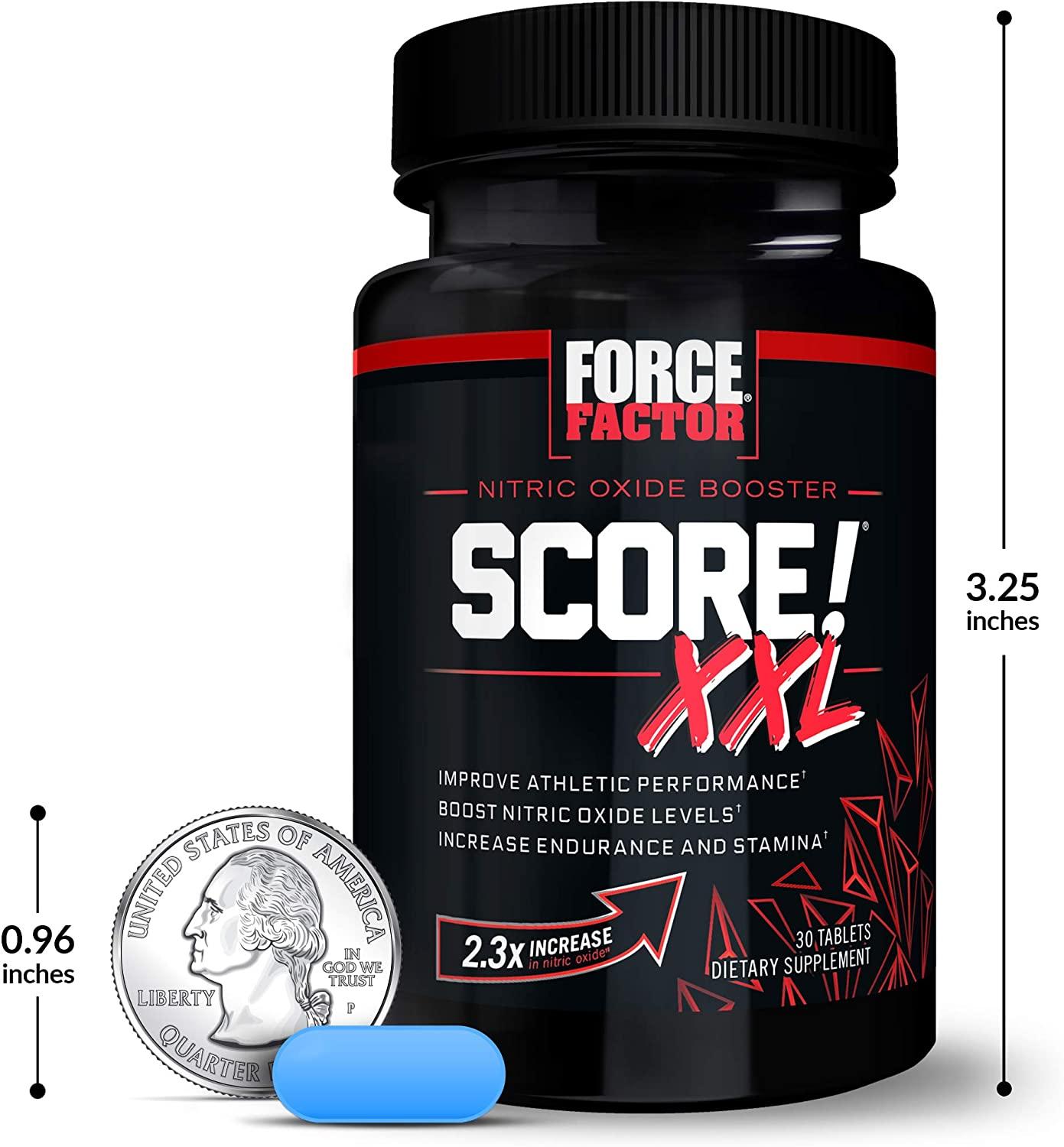 Force Factor Score! XXL Male Enhancement Pills - 30 Tablets for ...
