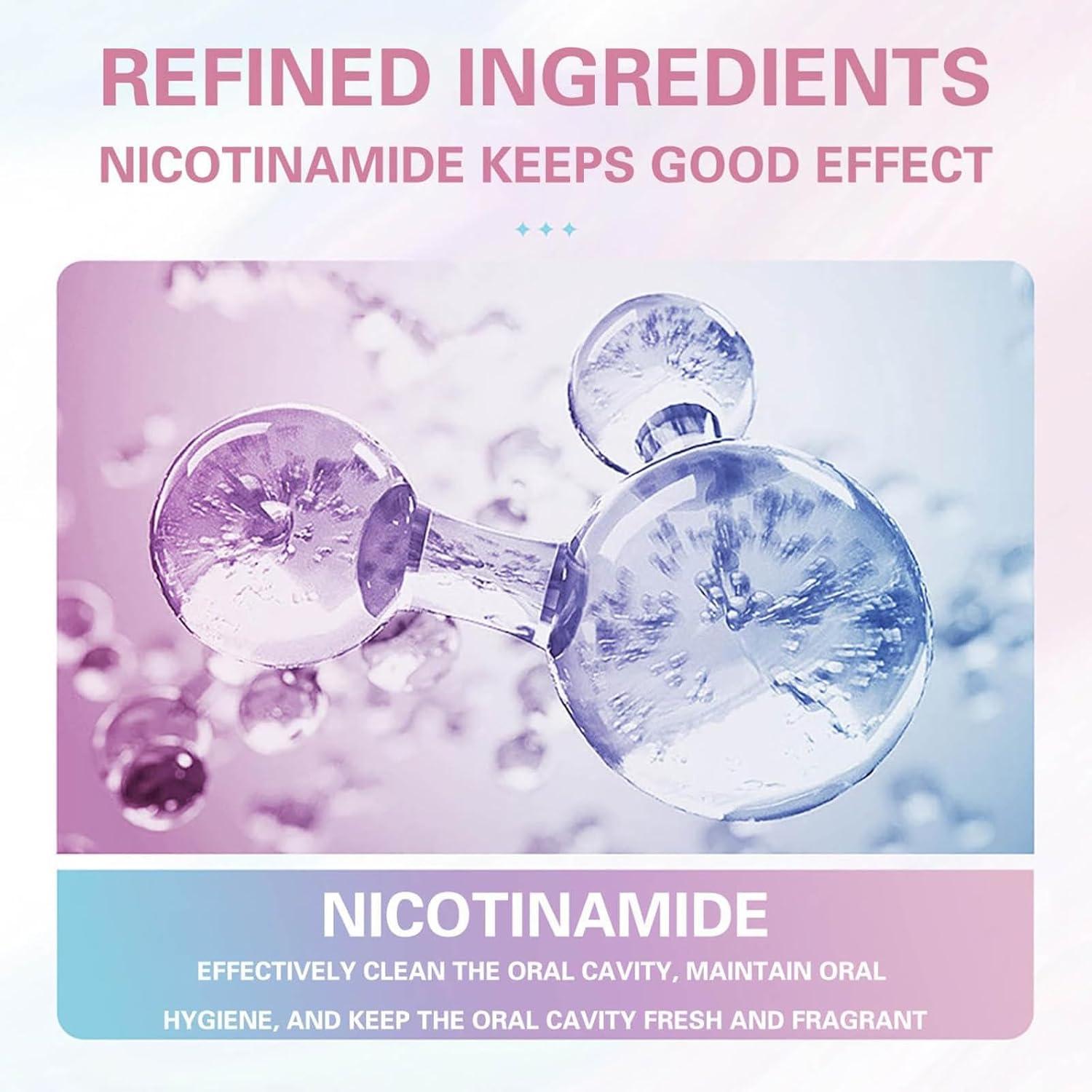 Niacinamide Toothpaste for Brightening & Stain Removal | Fresh Breath ...