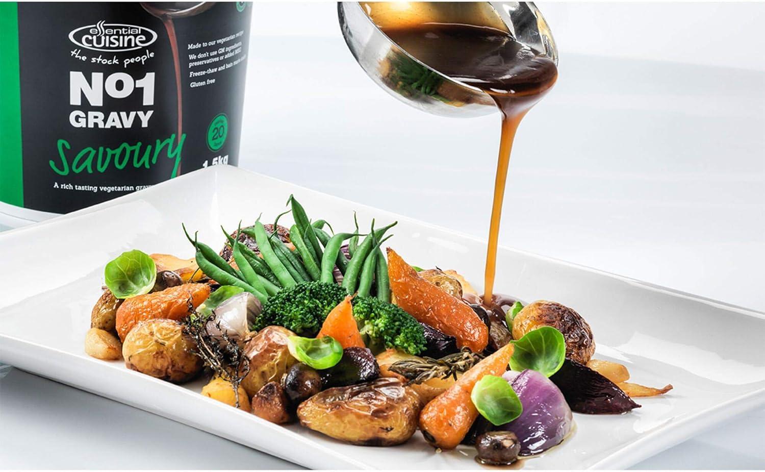 Essential Cuisine No1 Savoury Gravy Mix - 2x1.5kg | Buy Now with Express International Delivery ...