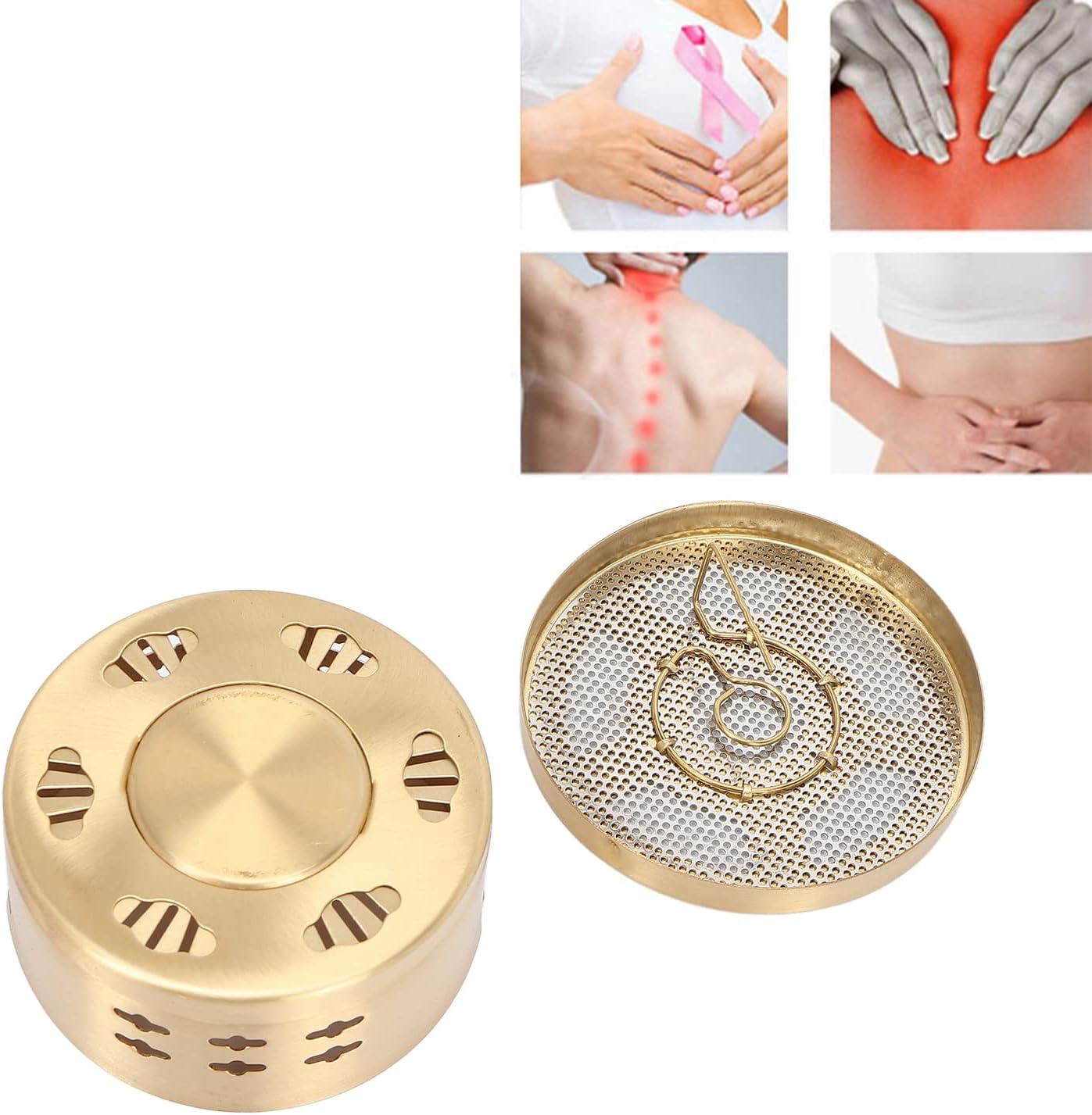 Portable Copper Moxa Box for Moxibustion Therapy - Pure Copper Burner ...