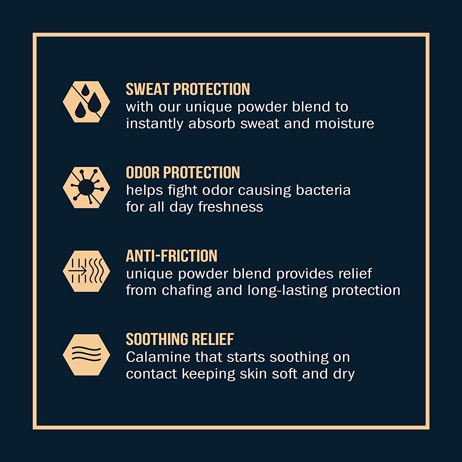 Certain Dri Body Powder 8 oz (2 Pack) - Anti Chafing, Anti Itch, Talc ...