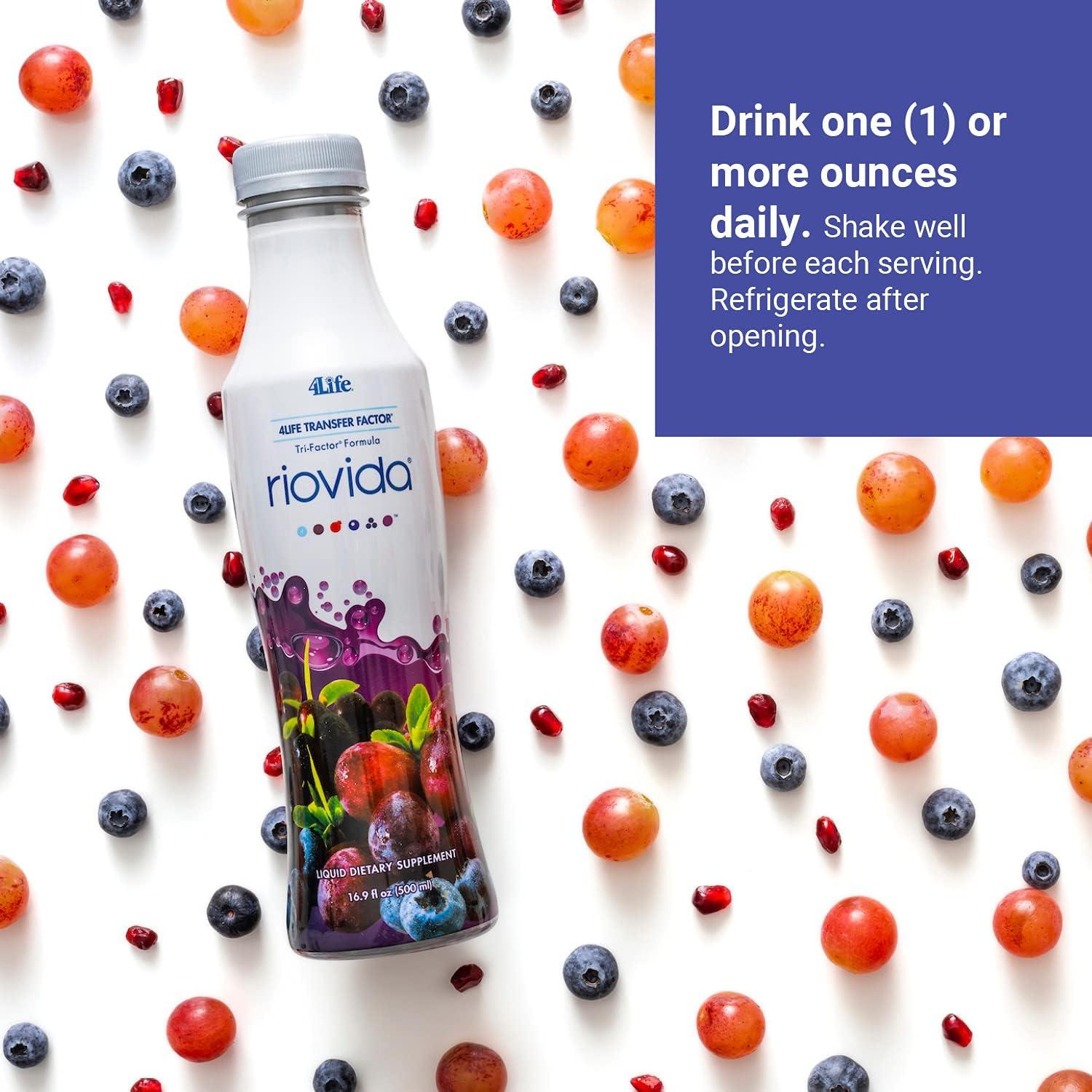 4Life Transfer Factor RioVida Tri-Factor Formula - Immune System ...