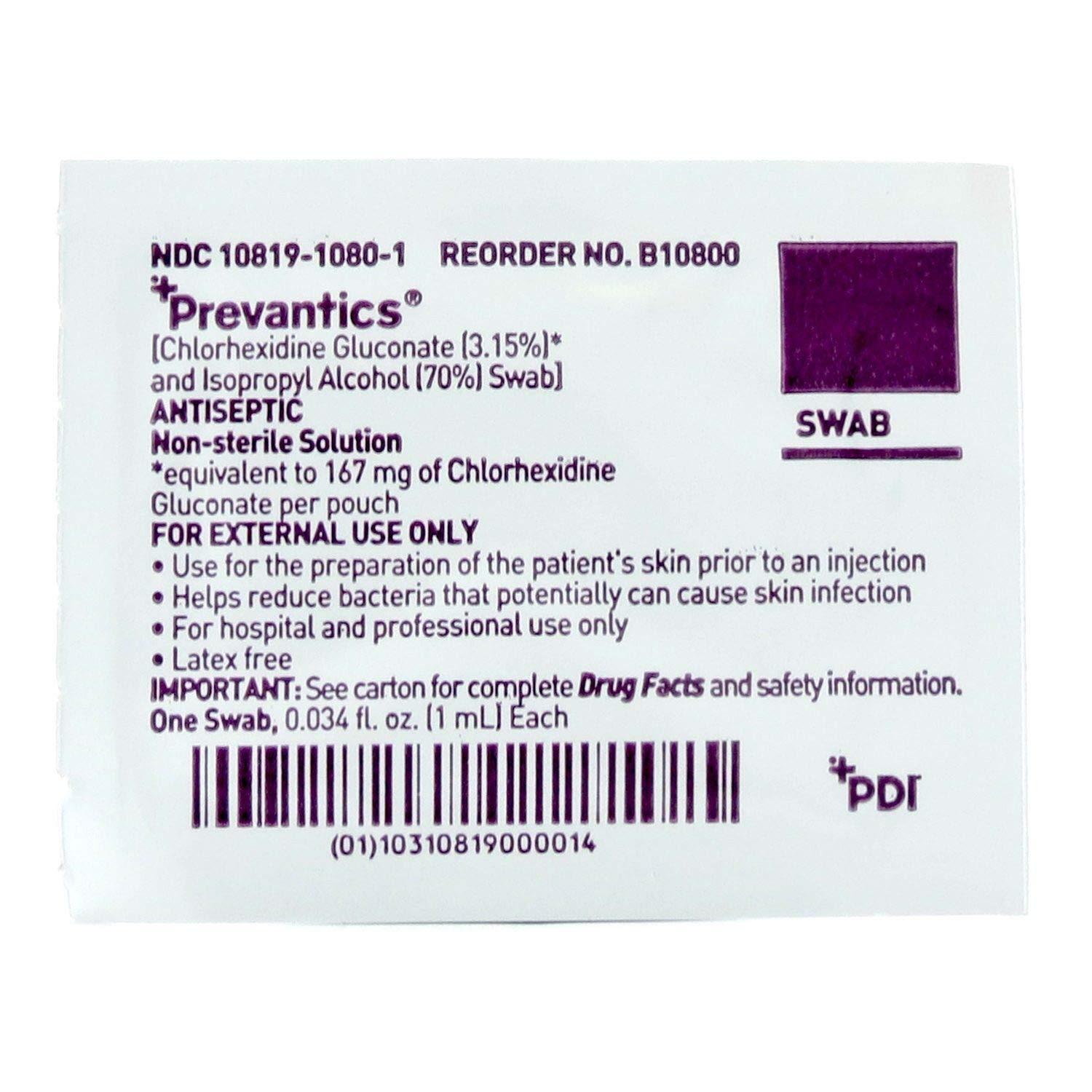 PYB10800 - Prevantics Swab 1 mL