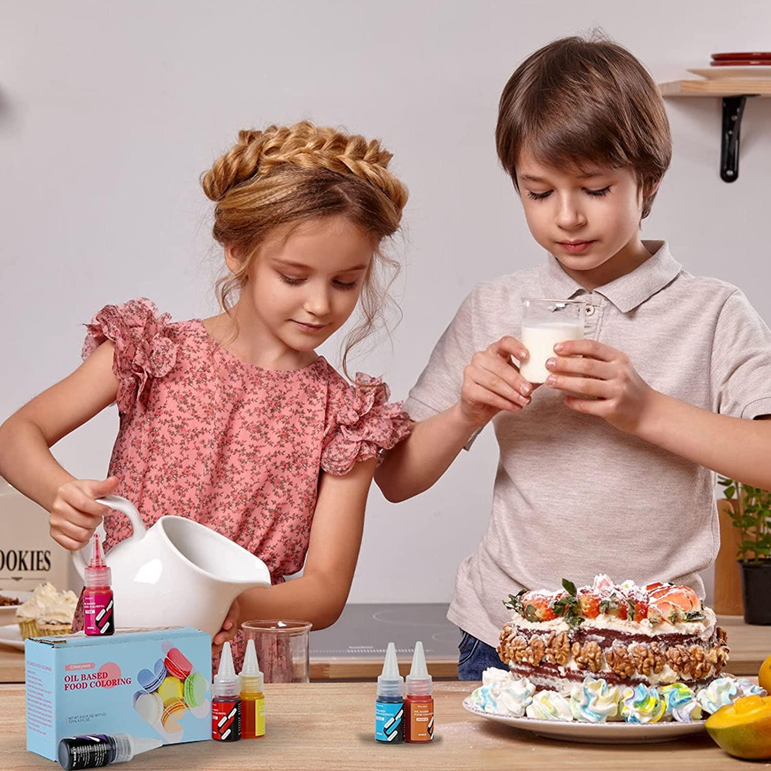 12 Color Oil Based Food Coloring for Chocolate & Candy - Cherrysea ...