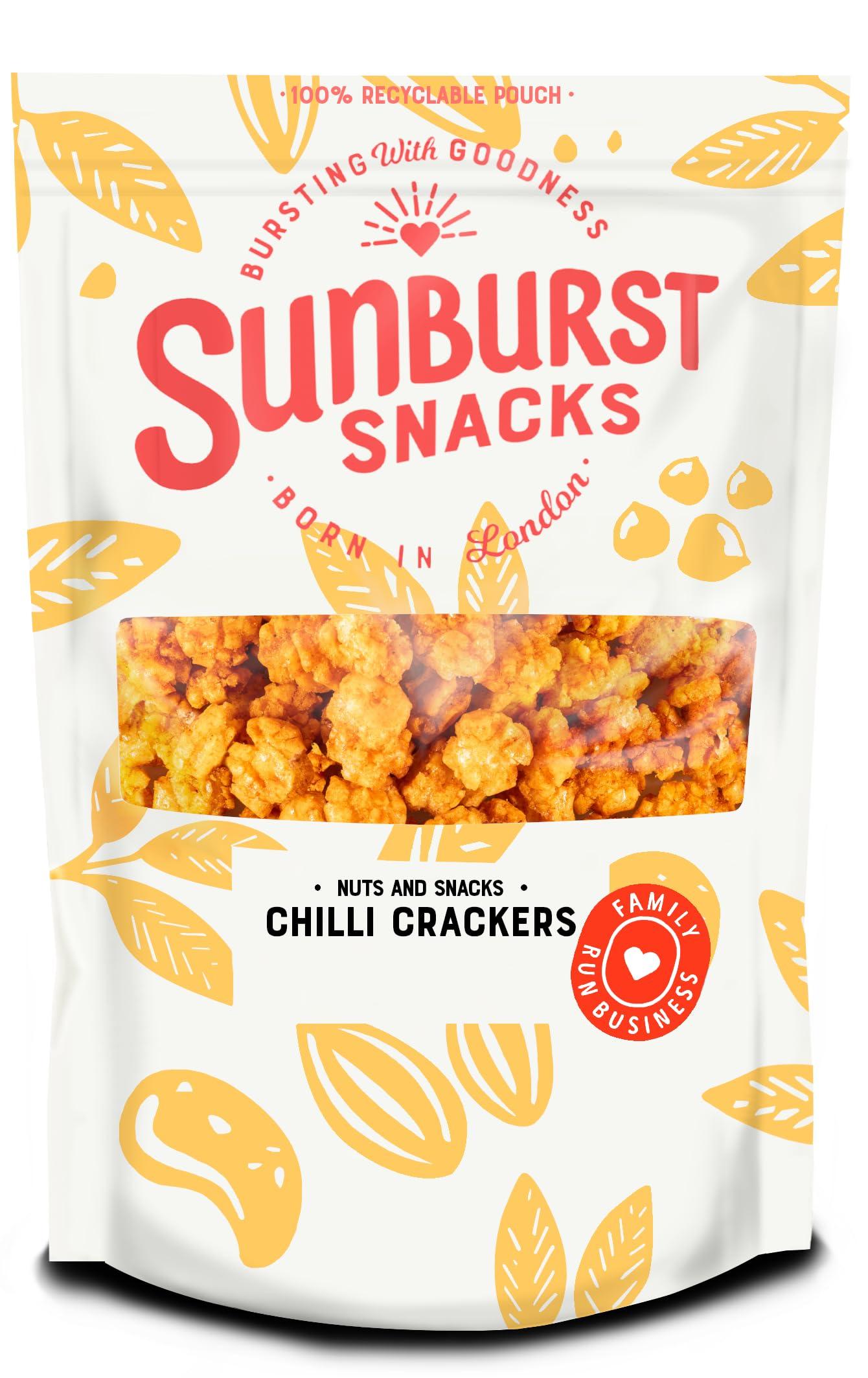 Sunburst Sweet & Spicy Chilli Rice Crackers 500g - GMO Free, Recyclable ...
