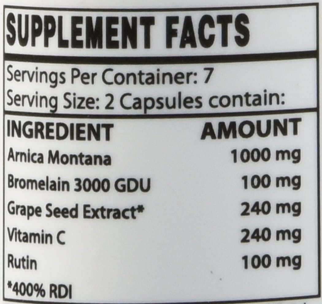 DermAvance Arnika Forte 14 Capsules - Natural Relief for Bruising and ...