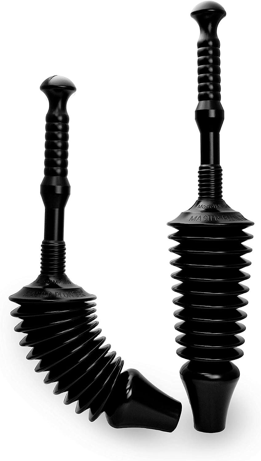 Master Plunger MP1600-TB 1.6 Gallon Low Flush Toilet Plunger with ...