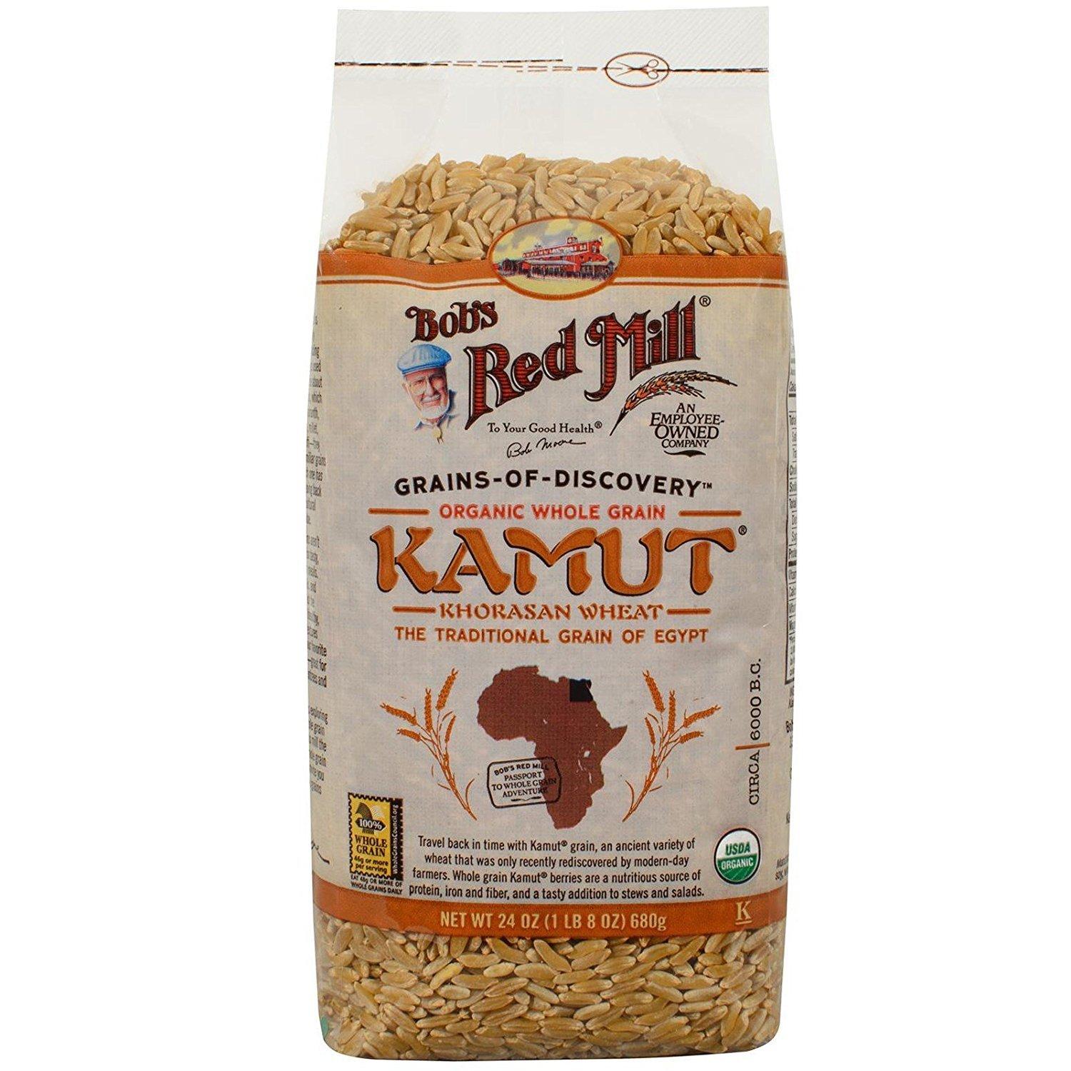 Bob's Red Mill Organic Whole Grain Kamut - 24 oz (Pack of 2) | Buy Now ...
