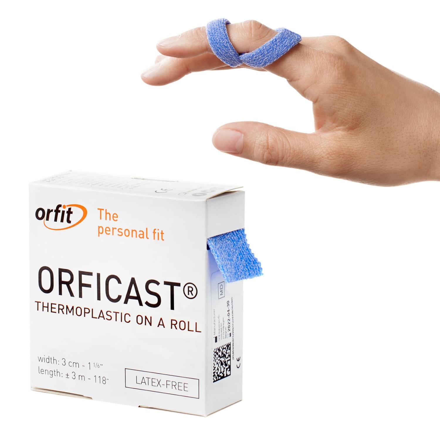 Orficast Easy-Form Splinting Tape for Trigger Finger & Thumb Pain ...