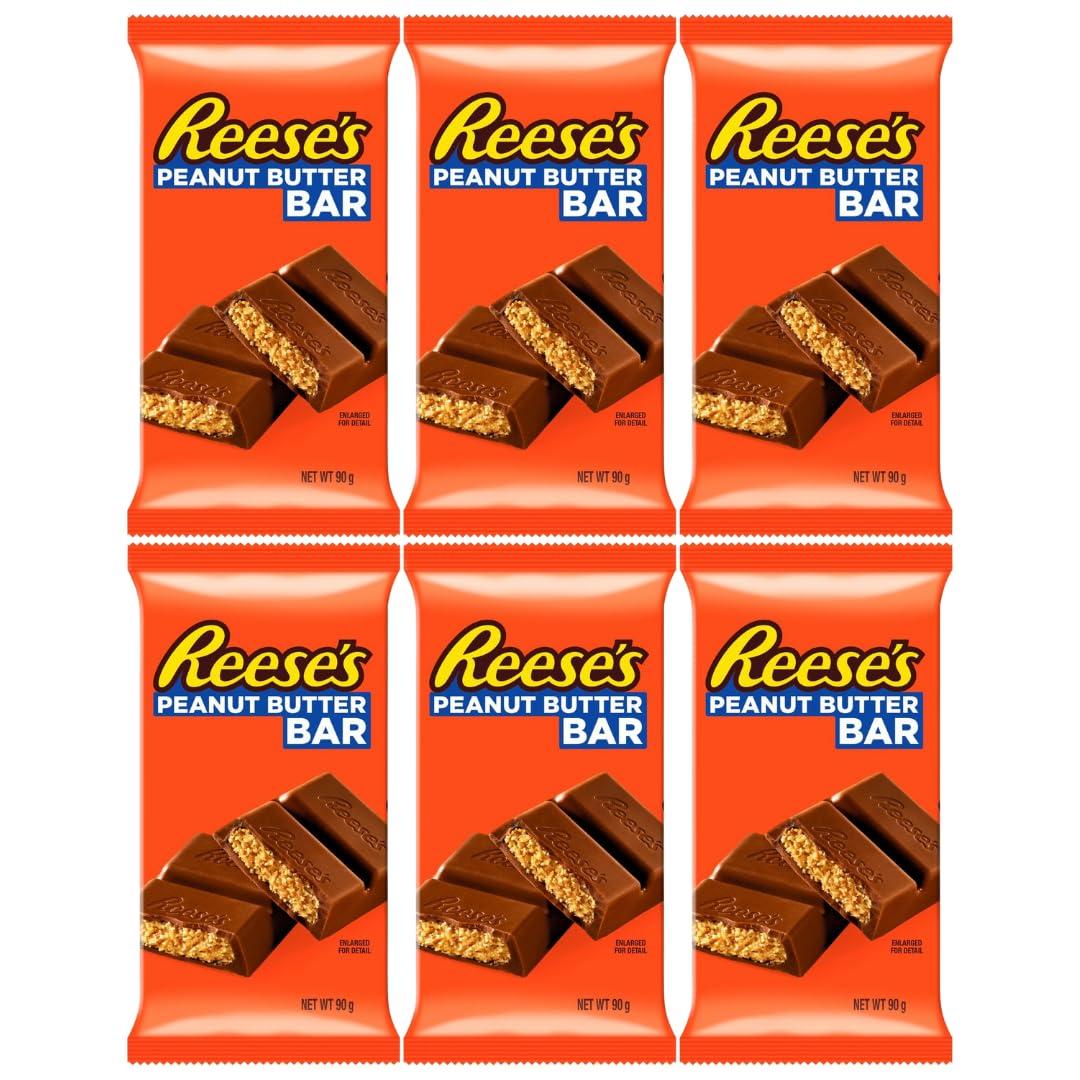 Chocolate Bar Bundle With Reeses Peanut Butter Bar 90g (6 pack) | Buy Now with Express ...
