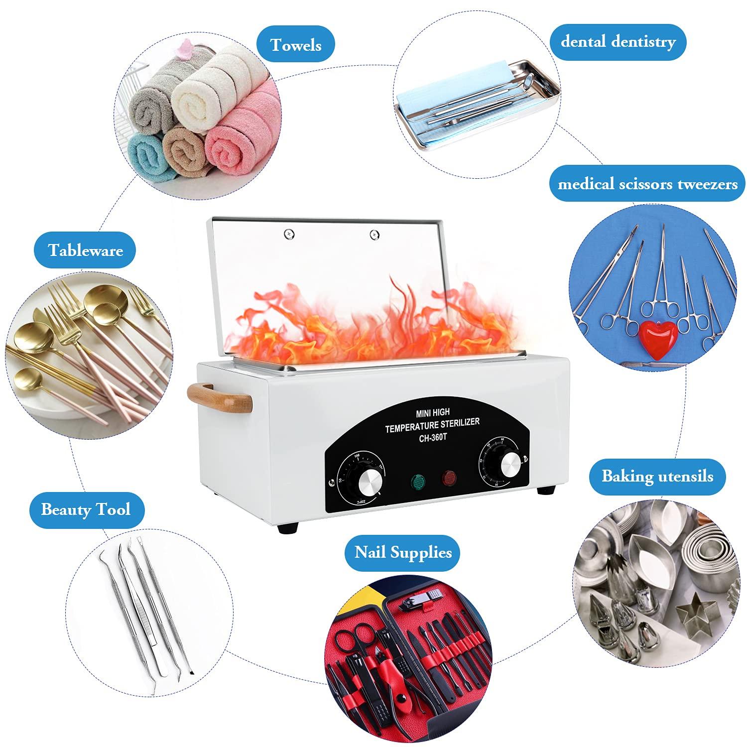 2L Hot Towel Cabinet with Stainless Tray - High Temp Nail Salon ...