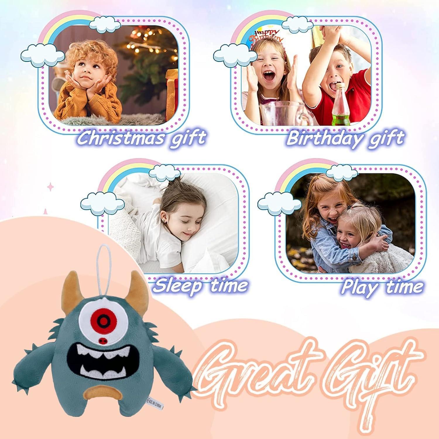 Garten of Banban Plush Toys - Set of 3 Grey Stuffed Animal Dolls for ...