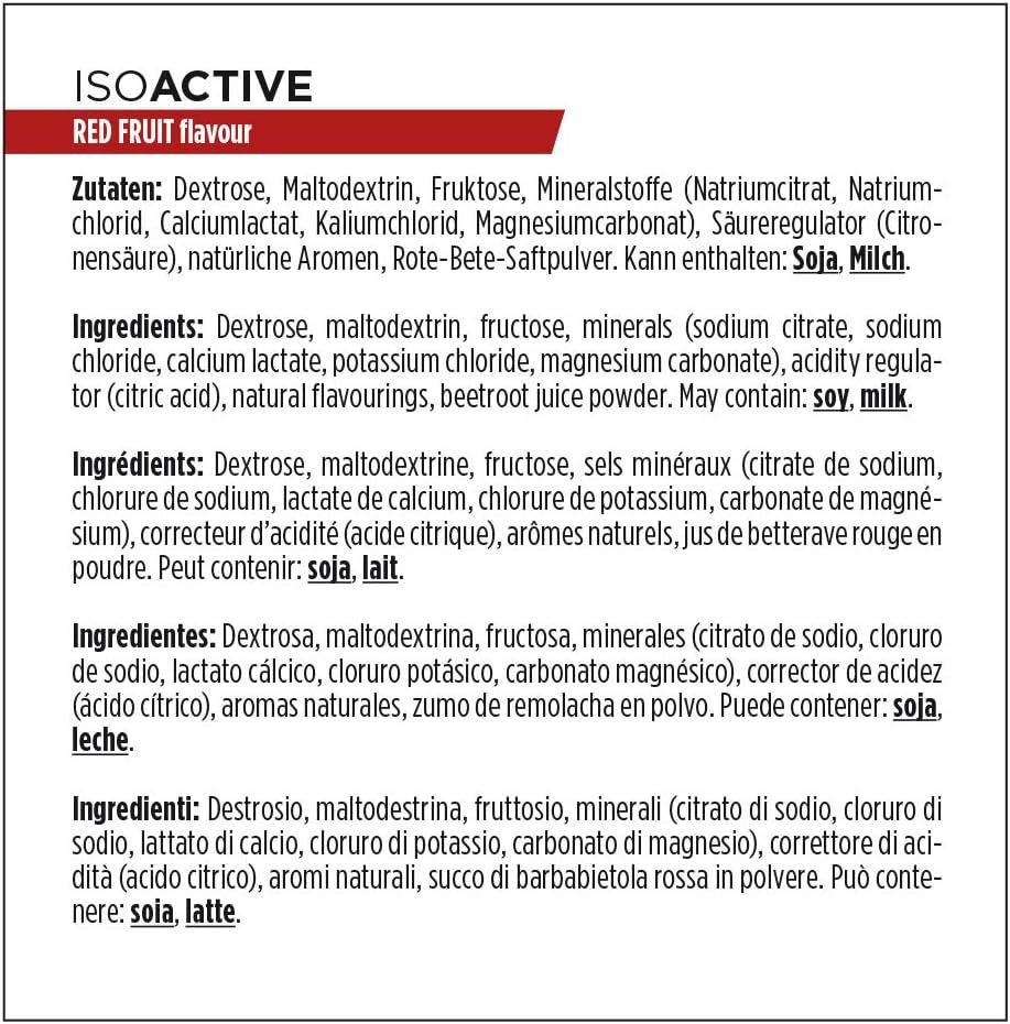 Isotonic Electrolyte Powder with 5 Minerals - Refreshing Red Fruits ...