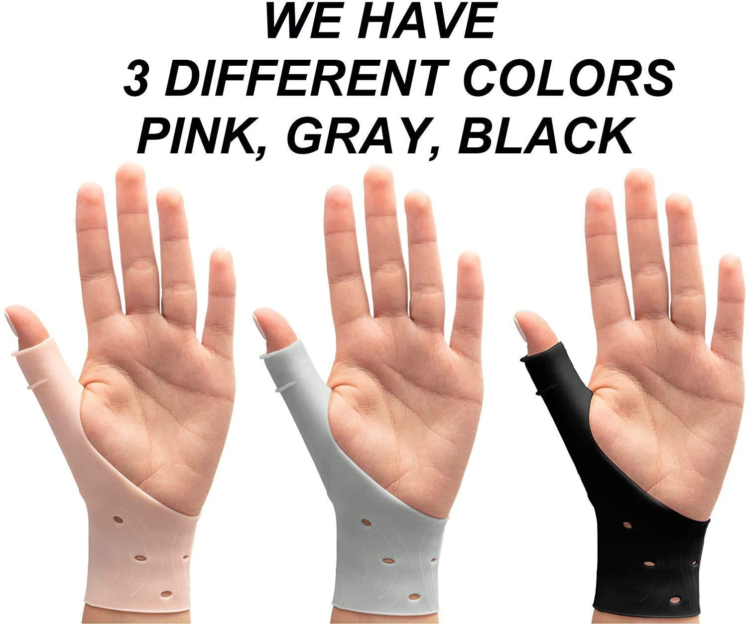 Dropsky Gel Wrist Thumb Support Braces - 4-Piece Set for Carpal Tunnel ...