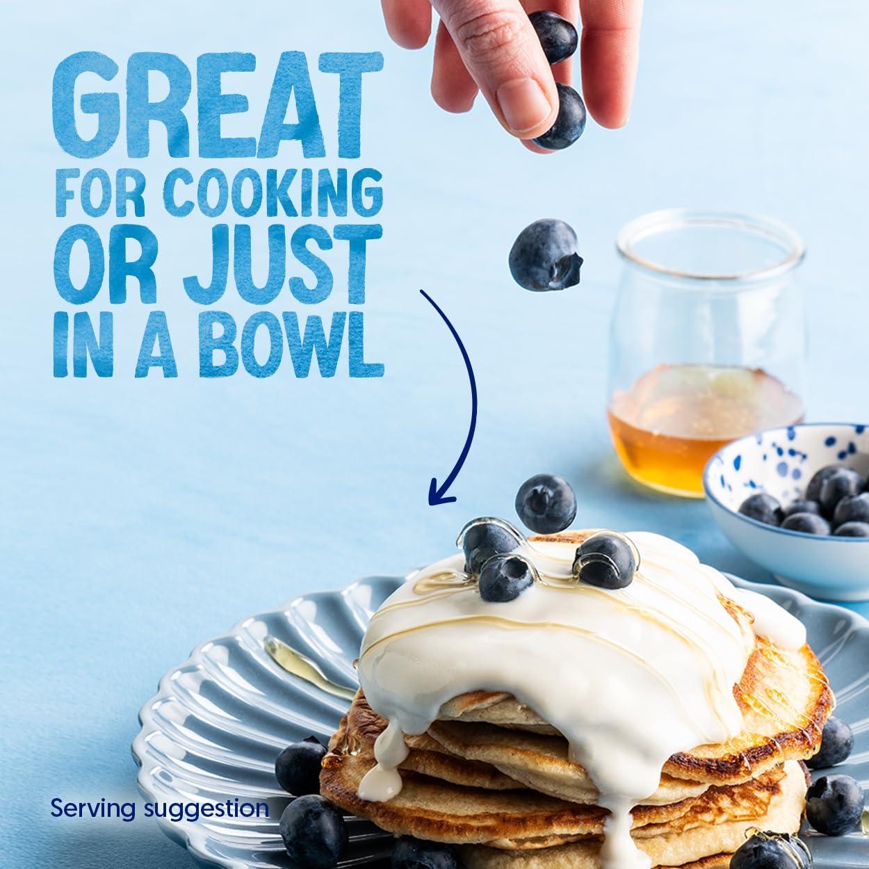 Alpro Greek Style Plain Plant-Based & Soya Yoghurt Alternative Vegan ...