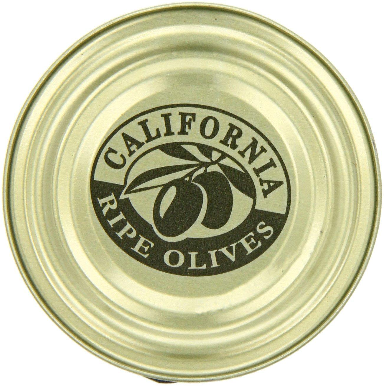 Mario Camacho Foods Low Sodium Black Olives - 6.0oz Medium Pitted, Pack ...