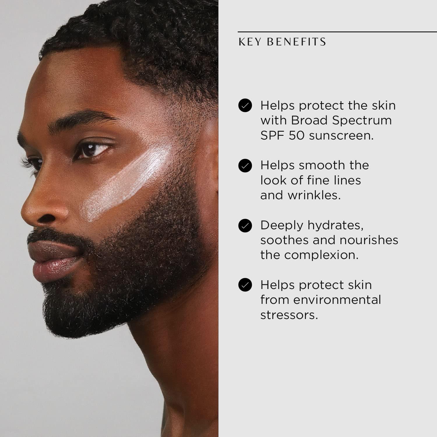 COSMEDIX Peptide-Rich Defense Face Moisturizer SPF 50 - Anti-Aging ...