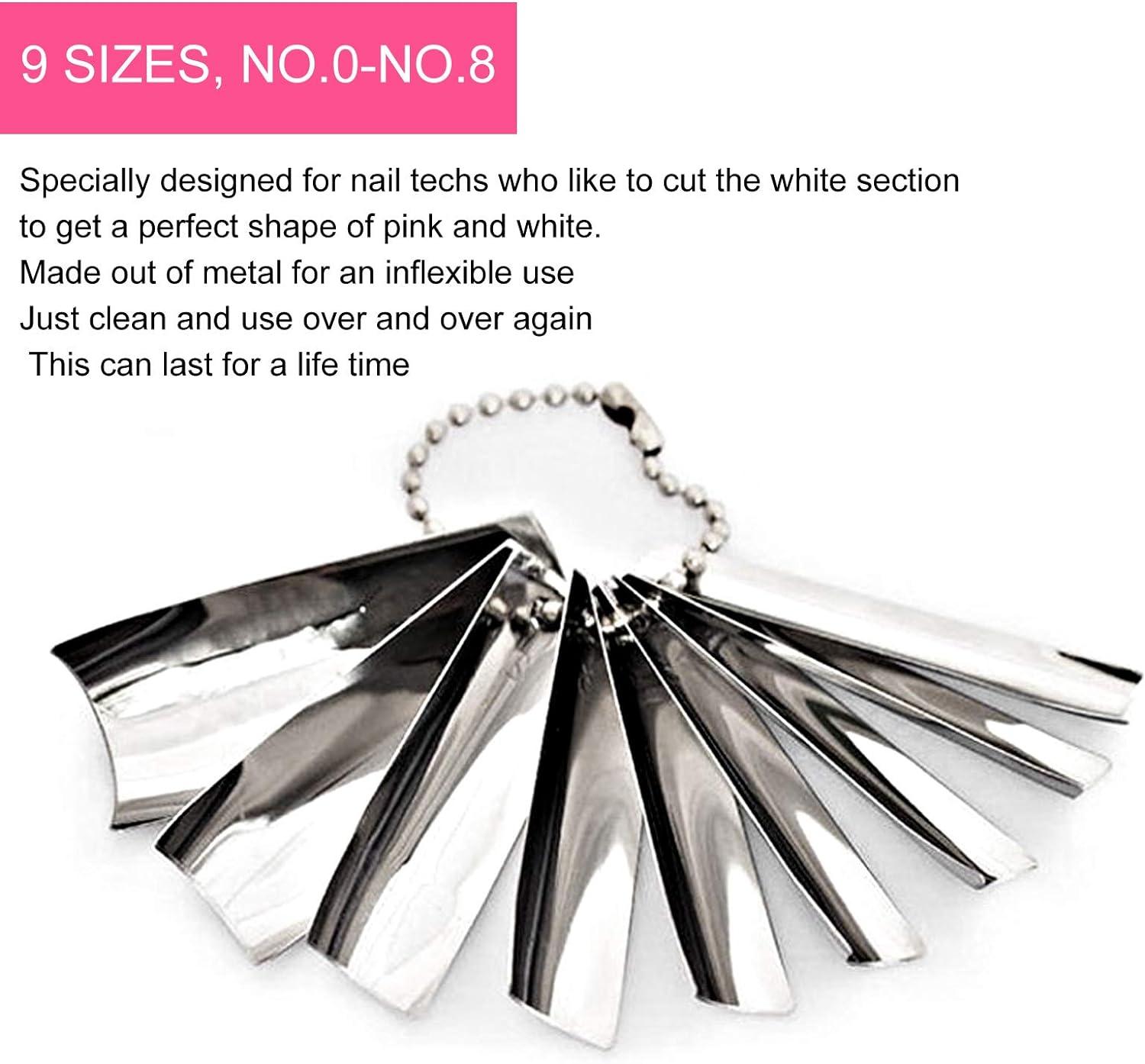 French Tip Cutter Set - 18Pcs Manicure Tool for Salon & Home | Buy Now ...