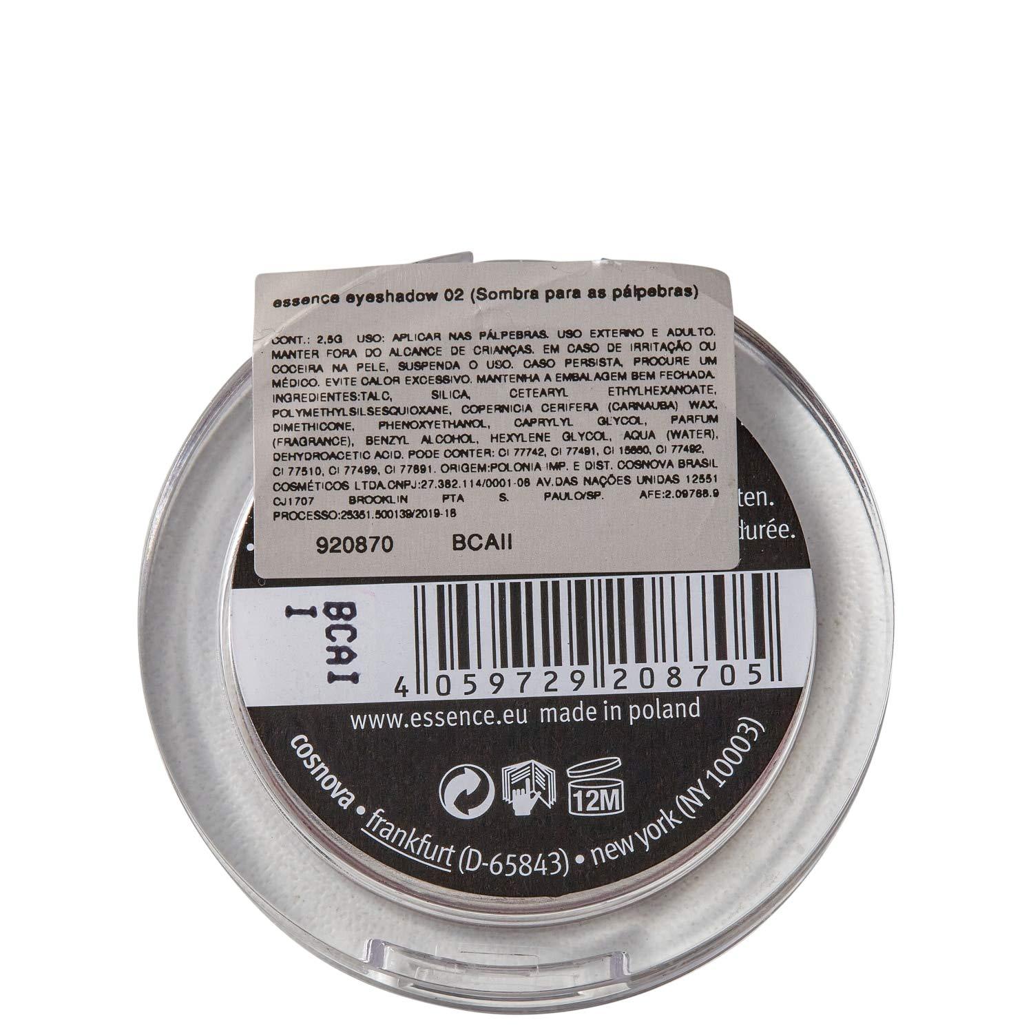 Essence Eyeshadow No. 02 Shameless - Vegan Red Matte Color-Intensive ...